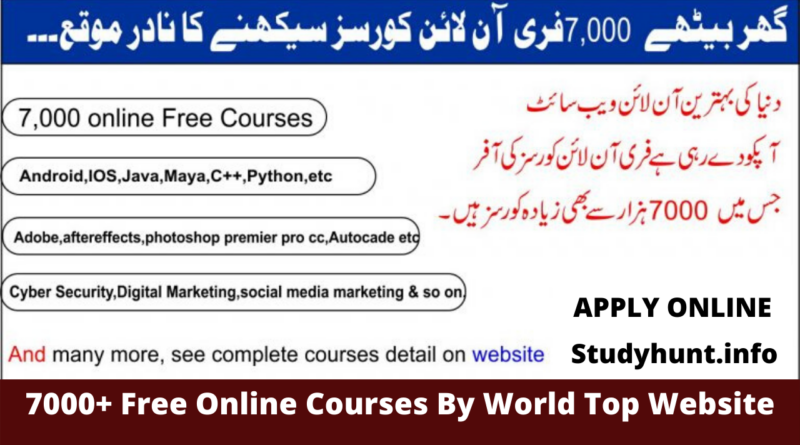 Free Online Courses Archives - StudyHunt